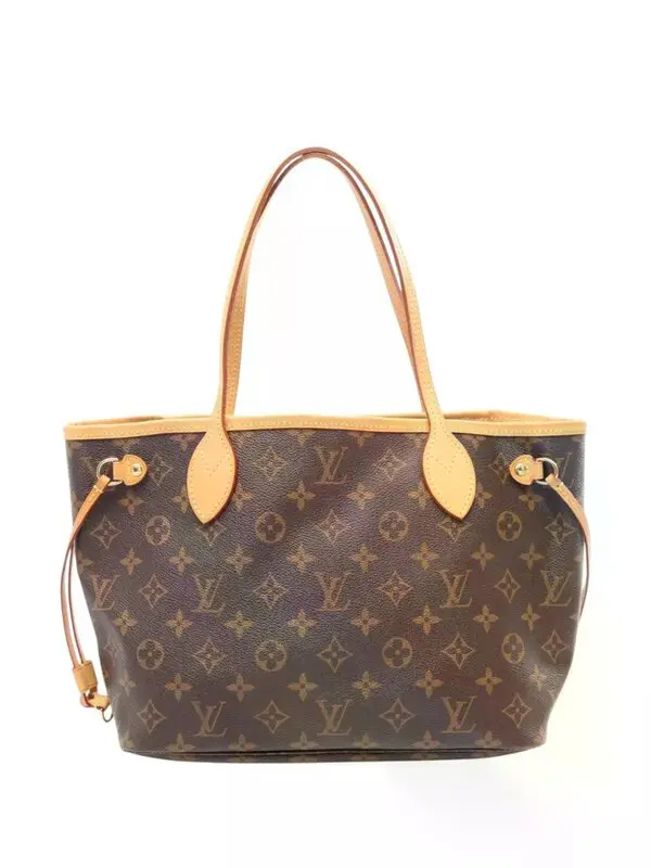 LOUIS VUITTON 2007 Monogram Neverfull Pm Tote Bag - Brown