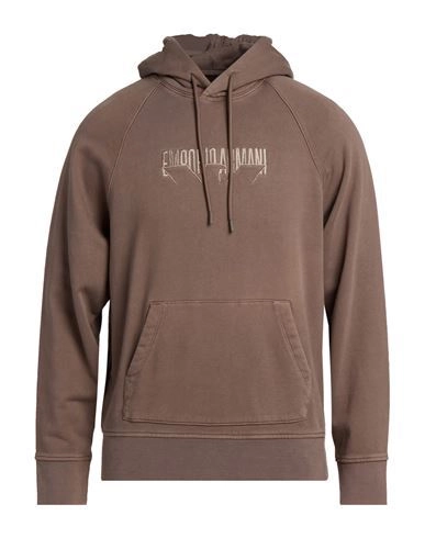 Emporio Armani Sweatshirt Taupe Size Cotton