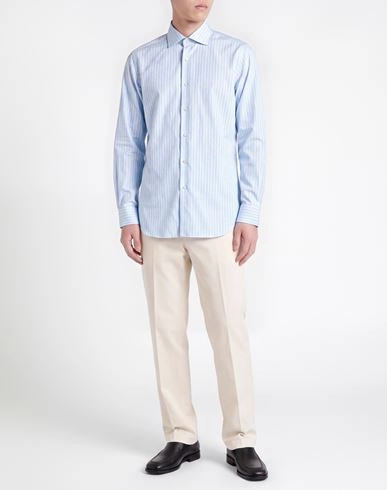 BARBA NAPOLI Shirt Sky Size Cotton