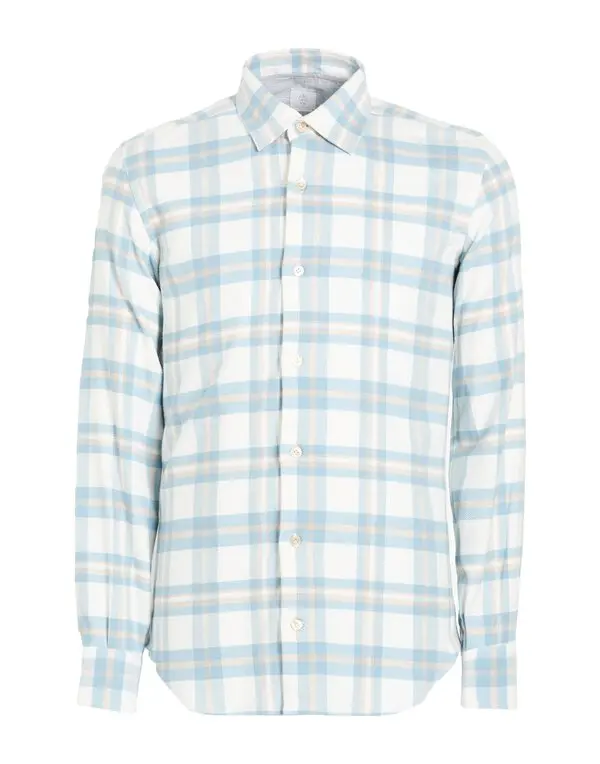 Eleventy Shirt Sky Size Cotton