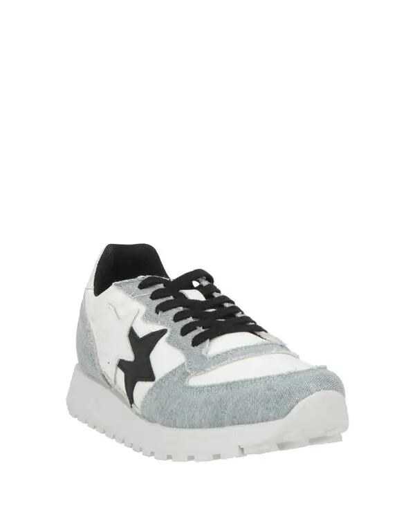 2STAR Textile Fibers And Leather Low-top Sneakers