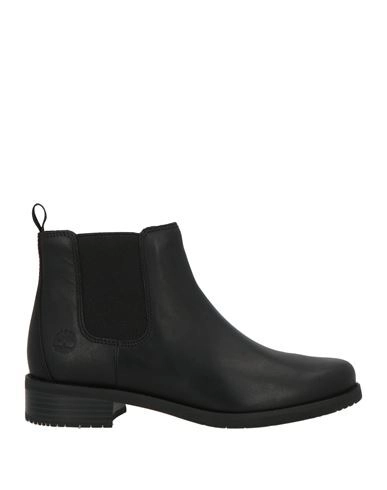 Timberland Ankle Boots Size Leather, Textile Fibers - Black