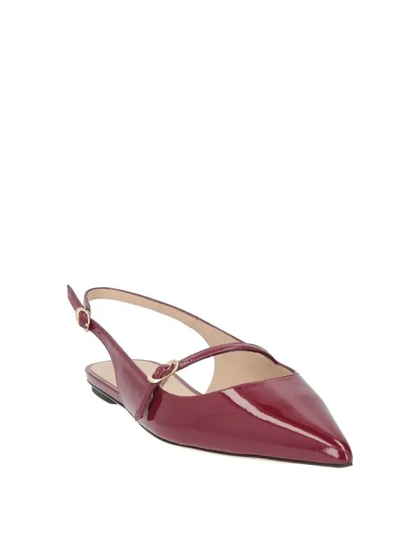 STUART WEITZMAN Ballet Flats Size Leather - Red