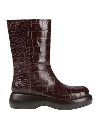 Rodo Ankle Boots Dark Size Leather - Brown