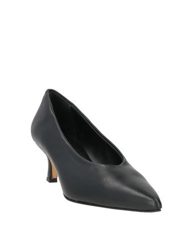 FABRIZIO CHINI Leather Pumps - Black