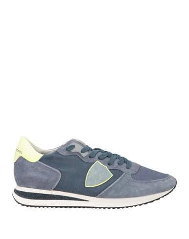 Philippe Model Sneakers Slate Size Leather, Textile Fibers