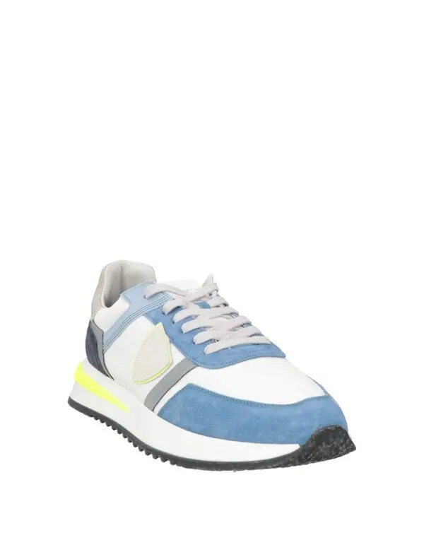 Philippe Model Sneakers Size Leather, Textile Fibers
