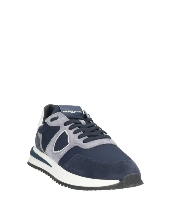 Philippe Model Sneakers Size Leather, Textile Fibers