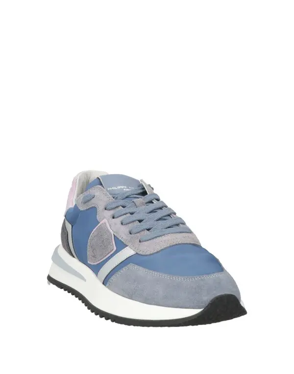 Philippe Model Sneakers Size Leather, Textile Fibers