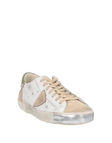 Philippe Model Sneakers Size Leather, Textile Fibers