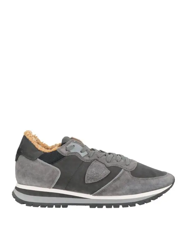 Philippe Model Sneakers Size Leather, Textile Fibers