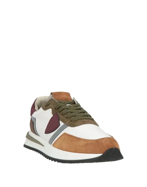 Philippe Model Sneakers Size Leather, Textile Fibers