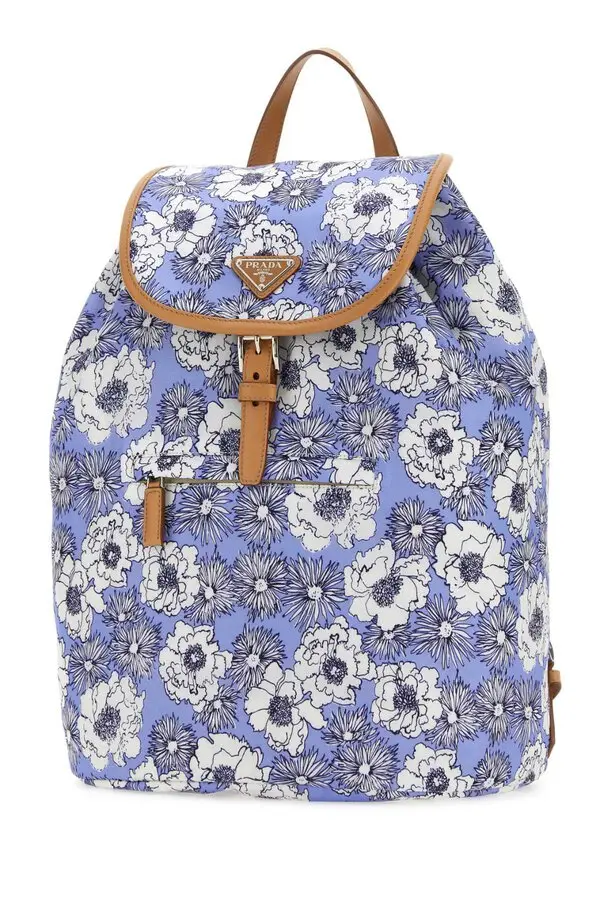Prada Printed Re-nylon Backpack