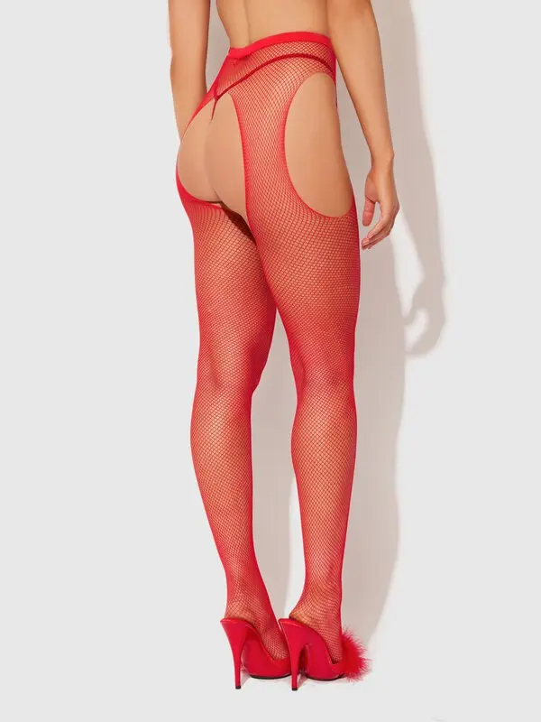 Frederick's Of Hollywood Fishnet Fundies