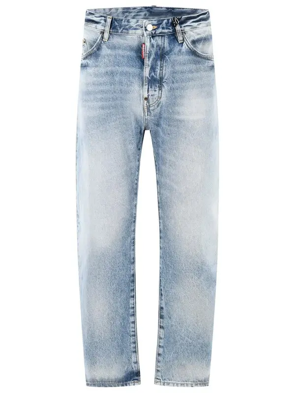 Dsquared2 Bro' Light Cotton Jeans - Blue
