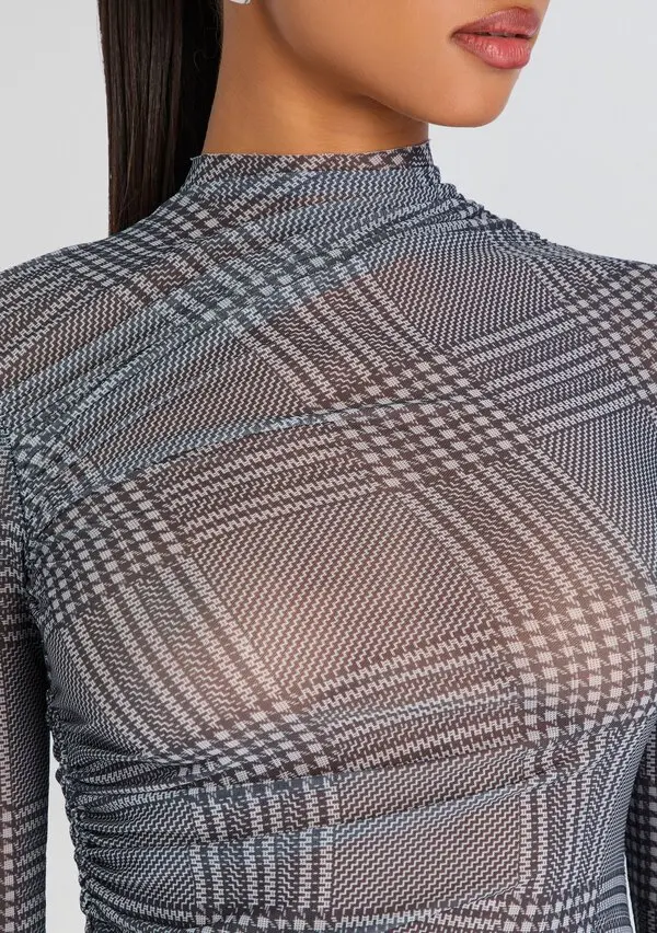 SEROYA Christina Mesh Top