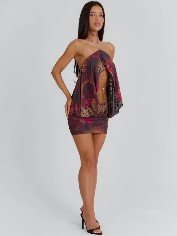 OUTCAST Eirene Mini Dress Posie