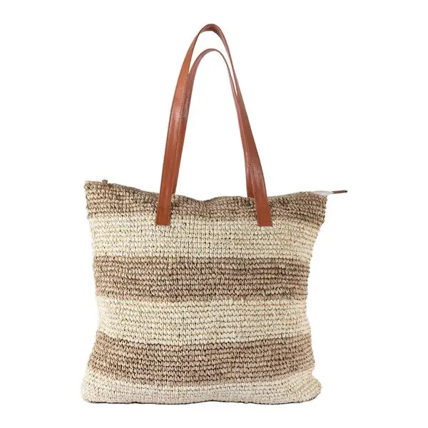 JELAVU Doris Beige Tote Bag - Brown