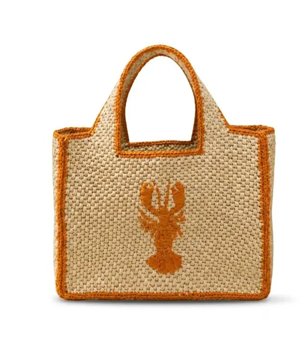 ZANATANY CONCEPTS Langosta Tote - Orange
