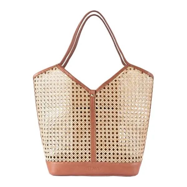 JELAVU Ophellia Tan Tote Bag
