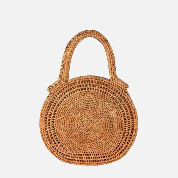 JELAVU Sidney Tan Medium Satchel