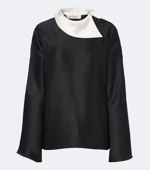 RÓHE Satin Blouse