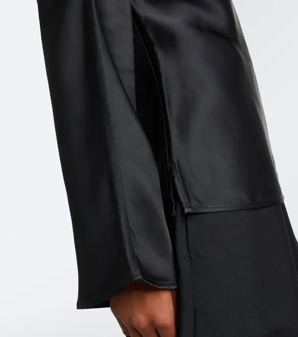 RÓHE Satin Blouse