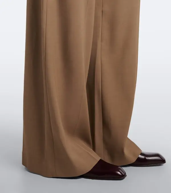 JOSEPH Haxley Cady Twill Wide-leg Pants