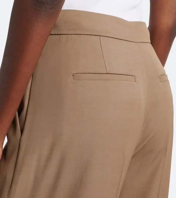 JOSEPH Haxley Cady Twill Wide-leg Pants