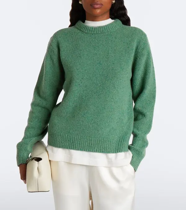 RÓHE Wool-blend Sweater - Green