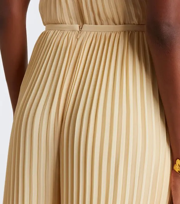 Zimmermann Pleated Chiffon Balloon Pants