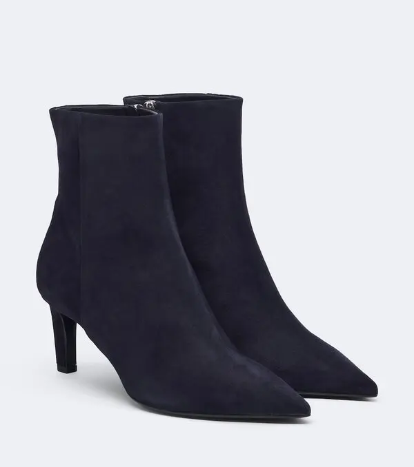 JIMMY CHOO Frankie Suede Ankle Boots - Blue