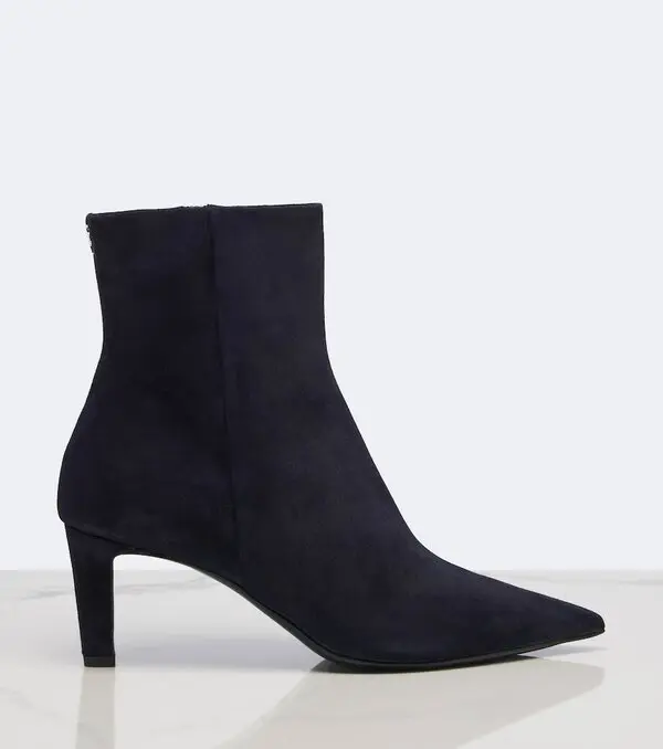 JIMMY CHOO Frankie Suede Ankle Boots - Blue