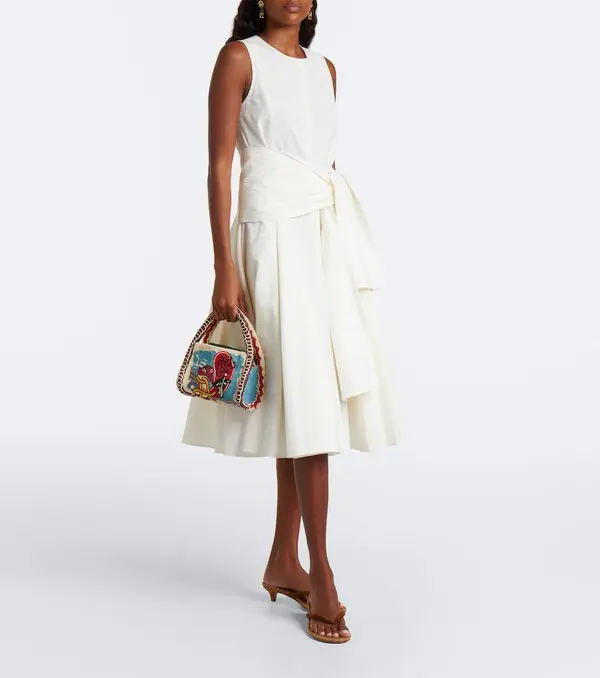 ALEMAIS Alémais Ace Small Beaded Shoulder Bag