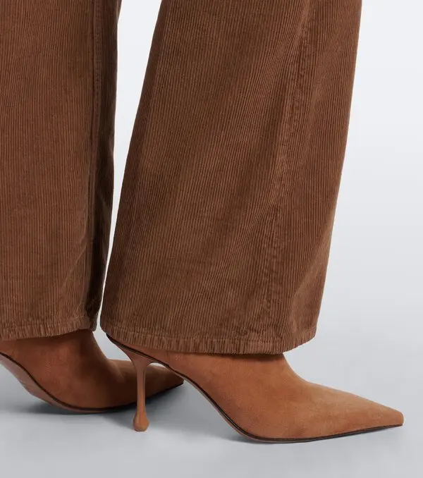 JIMMY CHOO Cycas Suede Ankle Boots