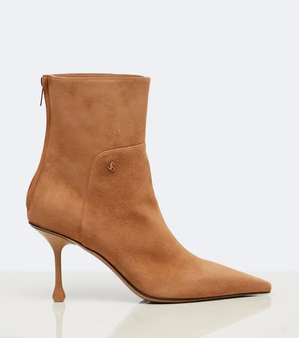 JIMMY CHOO Cycas Suede Ankle Boots