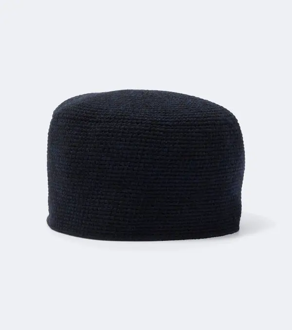 THE ROW Perleaf Crochet Cashmere Hat