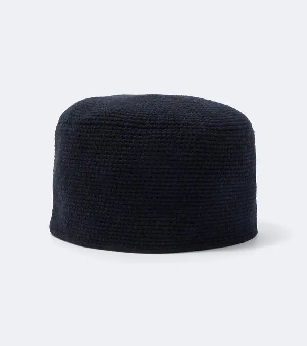 THE ROW Perleaf Crochet Cashmere Hat