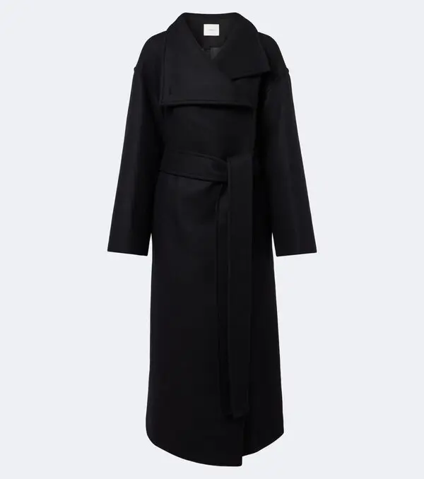 JOSEPH Fiore Wool-blend Wrap Coat