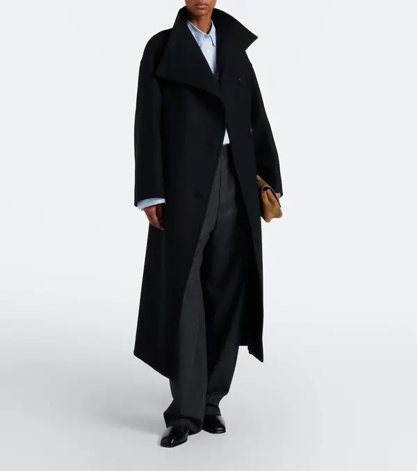 JOSEPH Fiore Wool-blend Wrap Coat
