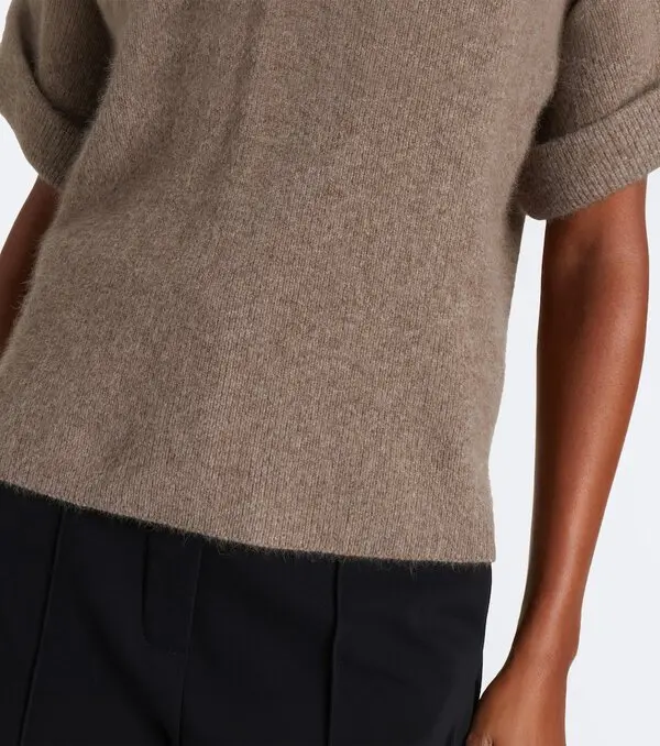 Loulou De Saison Tamia Ribbed-knit Wool-blend Sweater