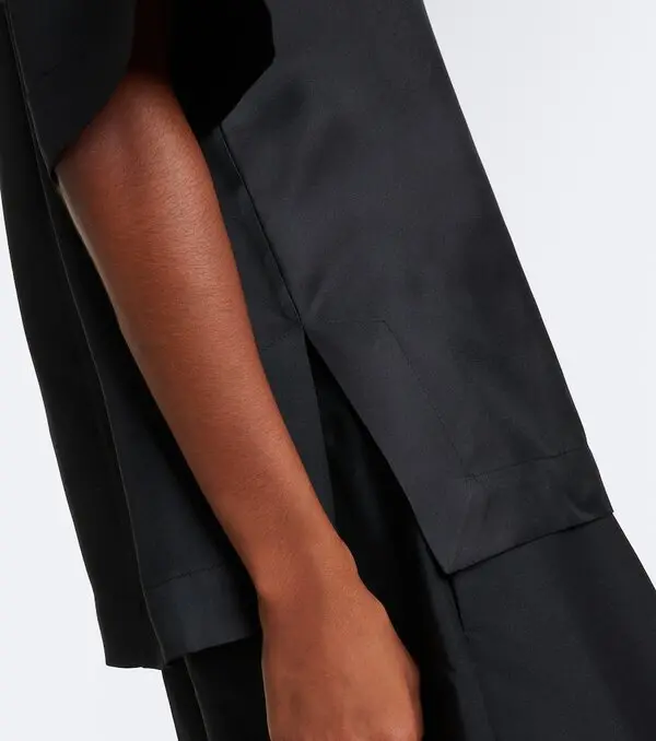 Loulou De Saison Dana Silk Twill Top