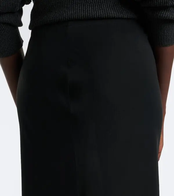 THE ROW Oboe Silk Midi Skirt