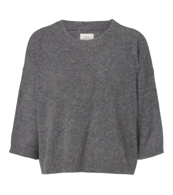 Loulou De Saison Azali Wool-blend Sweater - Grey