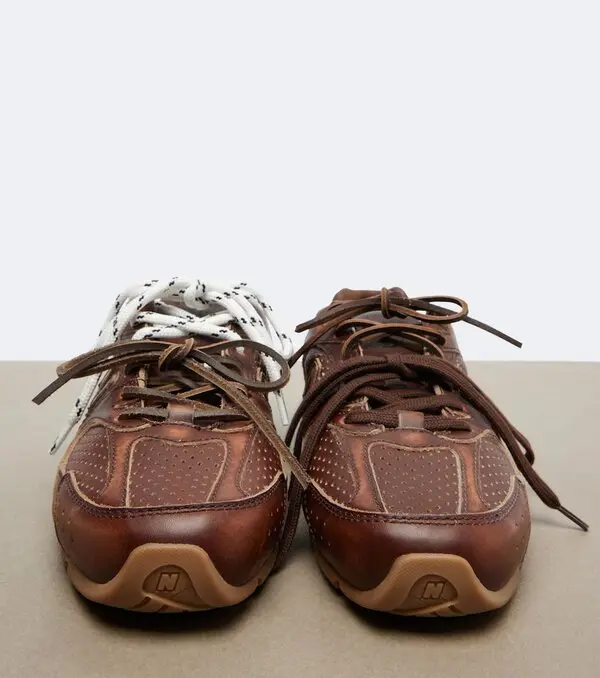 Miu Miu X New Balance 530 Sl Leather Sneakers