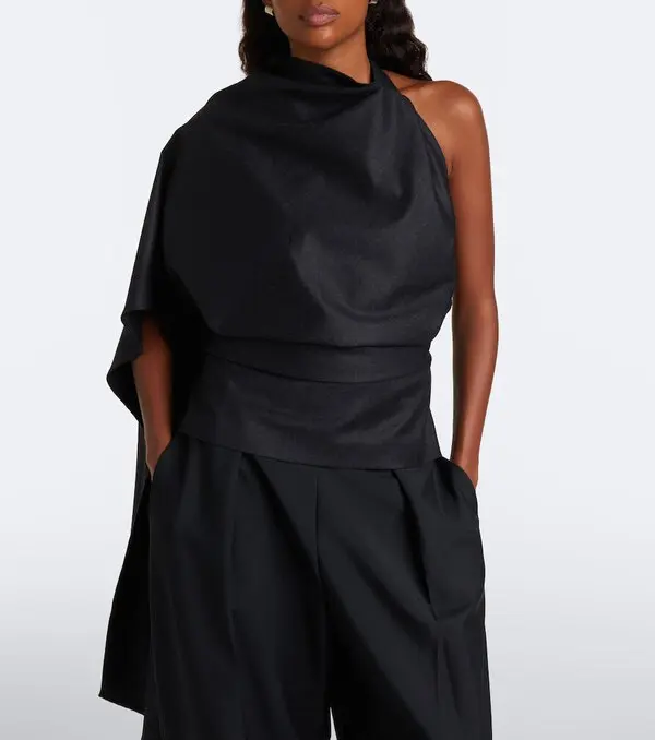 RÓHE Assymetric Wool Top