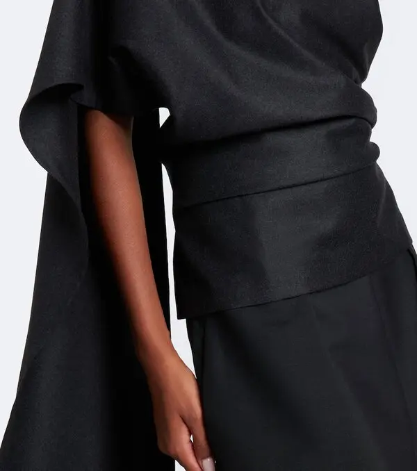 RÓHE Assymetric Wool Top