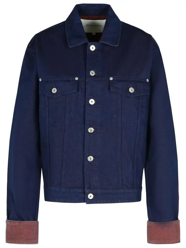 JW Anderson Cotton Jacket - Blue