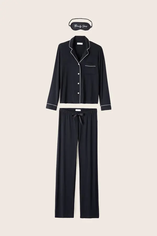 PJ Salvage Personalized Modal Dreams 3-piece Pajama Set