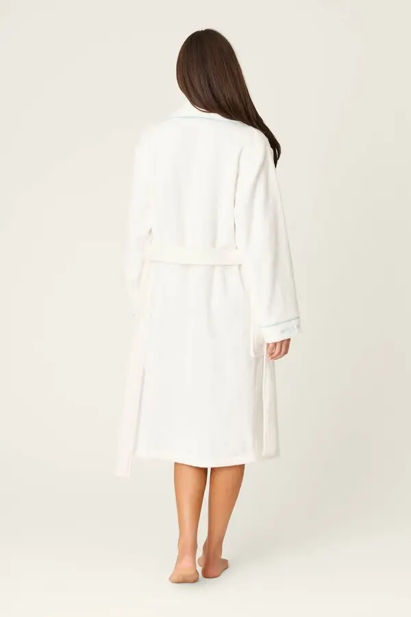 PJ Salvage Super-soft Cotton Personalized Playful Terry Happy Hour Robe